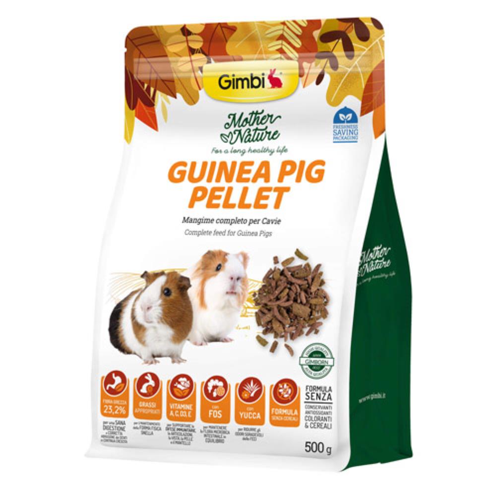 GIMBI MOTHER NATURE PELET HRANA ZA MORSKO PRASE 500 g - Gimbi - Premium Pet