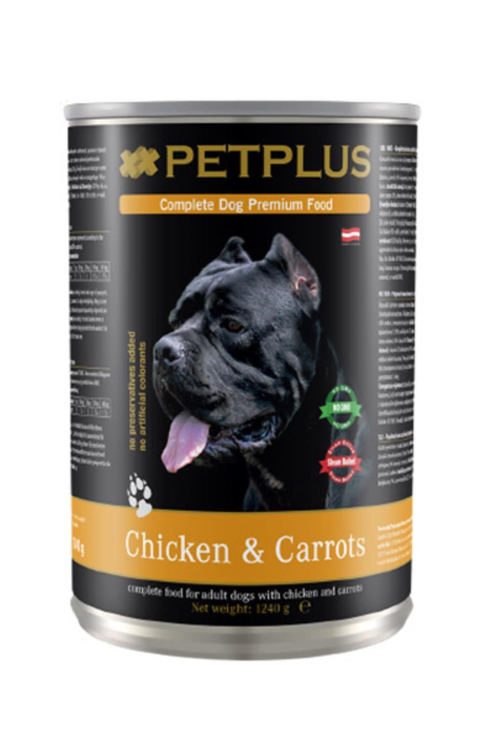 PetPlus piletina, argarepa 1240g konzerva za pse - Pet Plus - Premium Pet