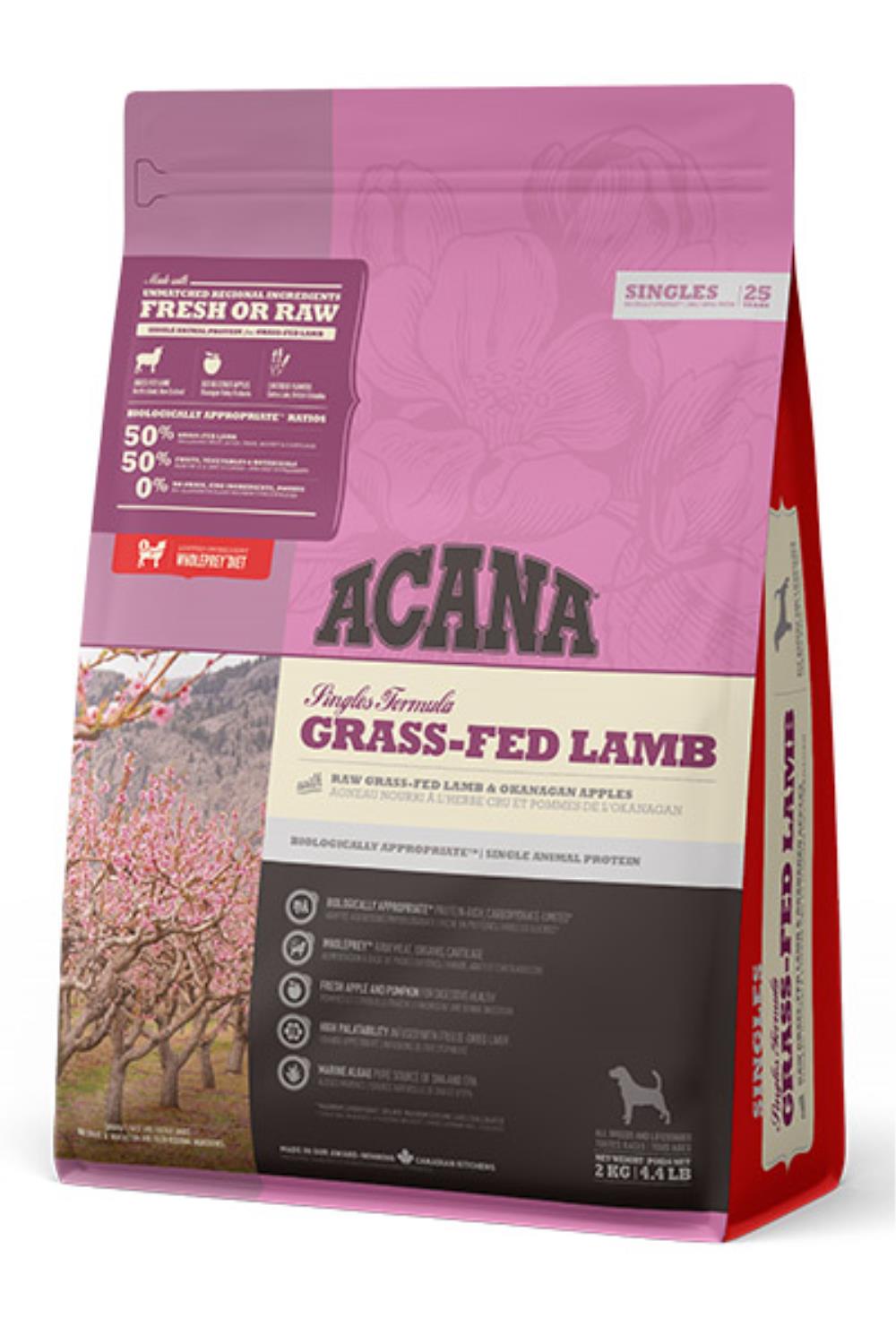 Acana hrana za pse SINGL Grass-Fed Lamb - Acana - Premium Pet