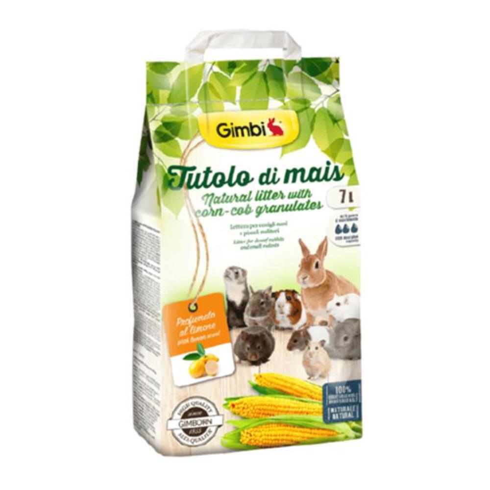GIMBI LITTER PRIRODNI POSIP OD KUKURUZOVINE SA MIRISOM LIMUNA 7 L ...